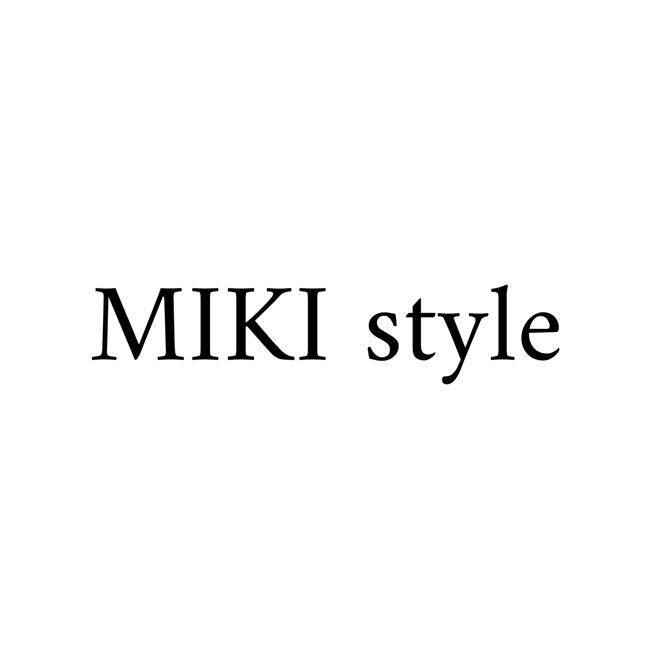 新着 – MIKI style
